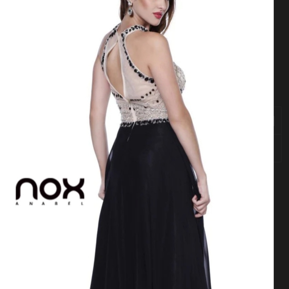 Nox Anabel | Dresses | Blach And Golden Nox Anabel Dress Brand New Size ...